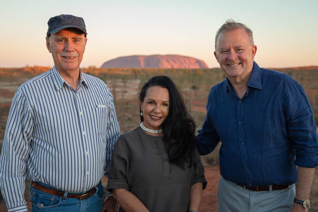 Uluru Doorstop Interview